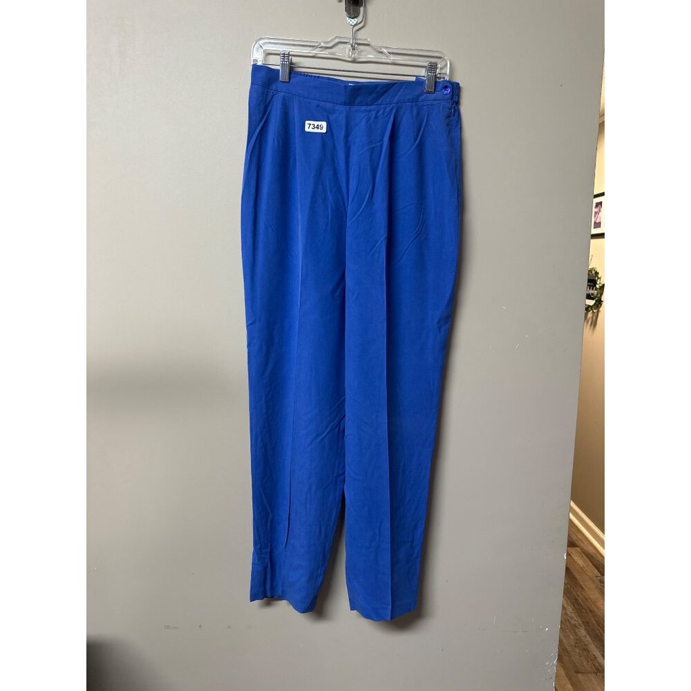 Judith Hart Collection. Size 10 100% Silk Blue - Gem